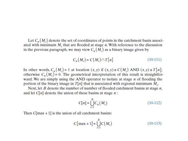 Watershed Algorithm for segmentation .pptx