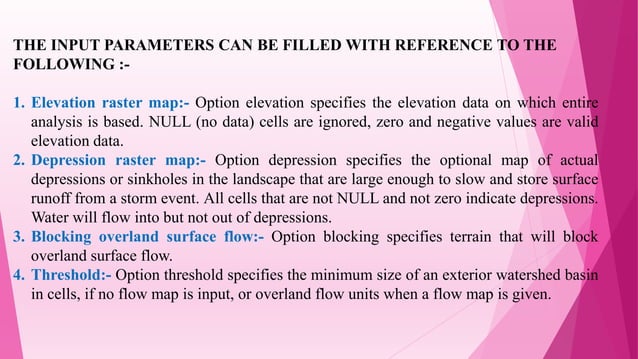 WATERSHED ANALYSIS .pptx | Science