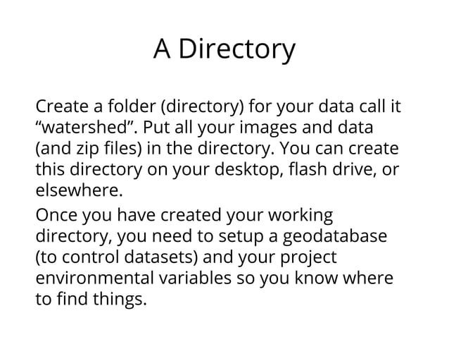 Watershed Delineation in ArcGIS | PPTX | Databases | Computer Software and Applications