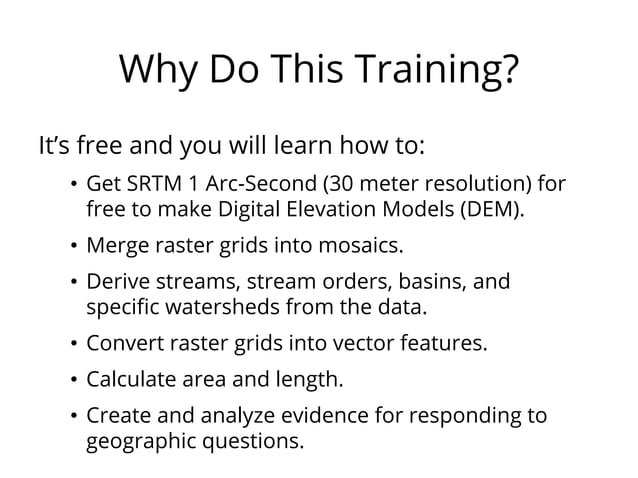 Watershed Delineation in ArcGIS | PPTX | Databases | Computer Software ...