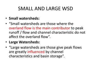 Watershed characteristics | PPTX