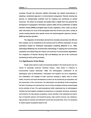 Watershed Characterization And Management Planning In Wular Catchment ...