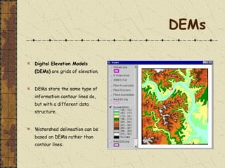 Watershed delineation | PPT