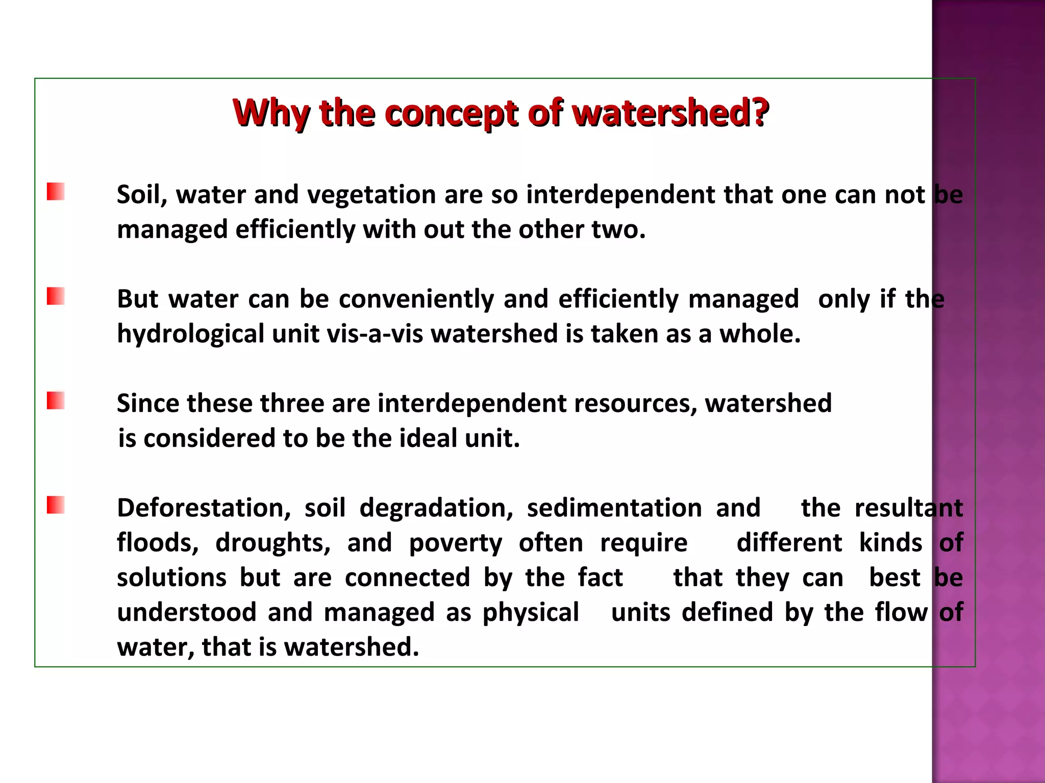 Watershed development (civil) | PPT