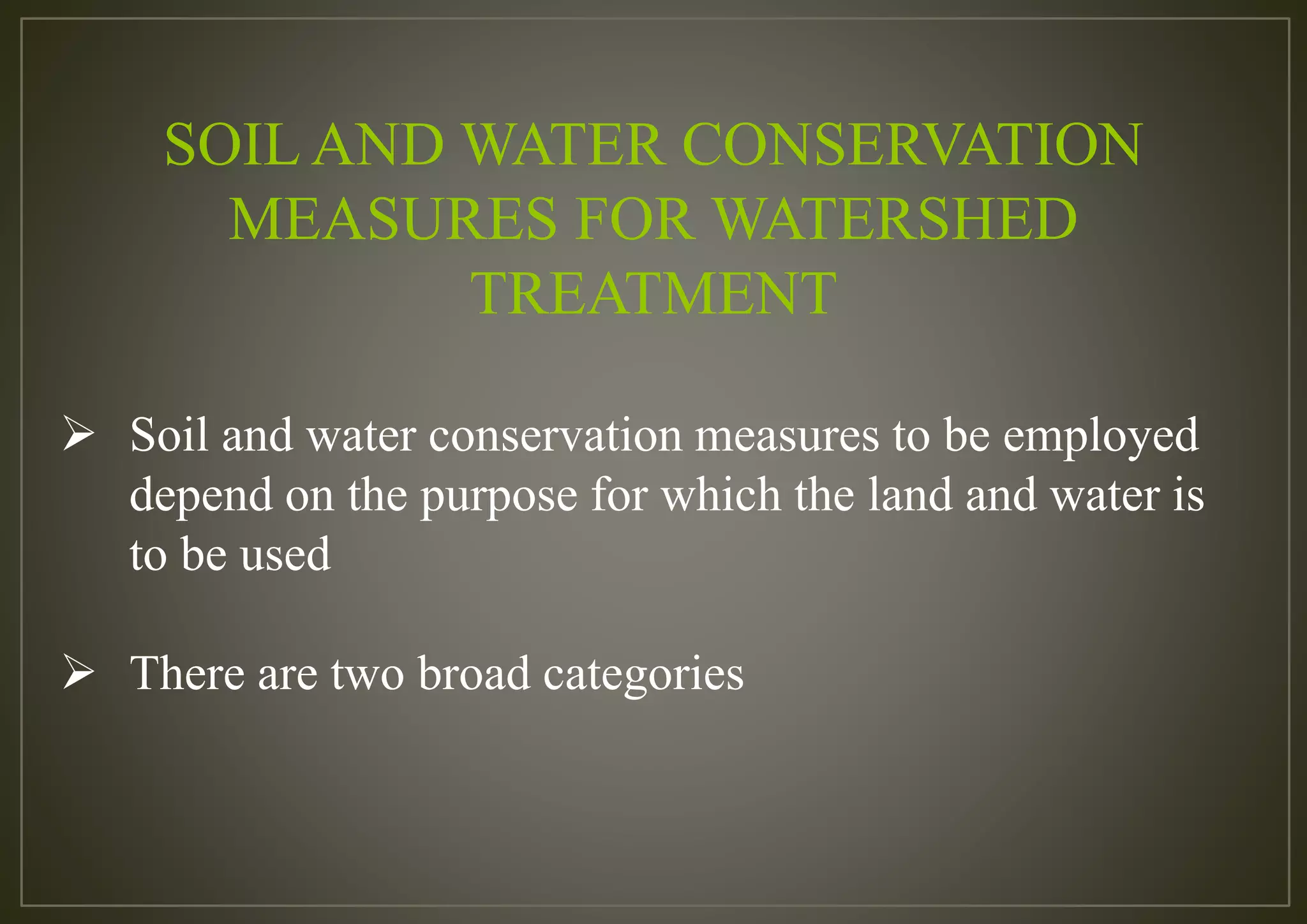 WATERSHED MANAGEMENT | PPTX