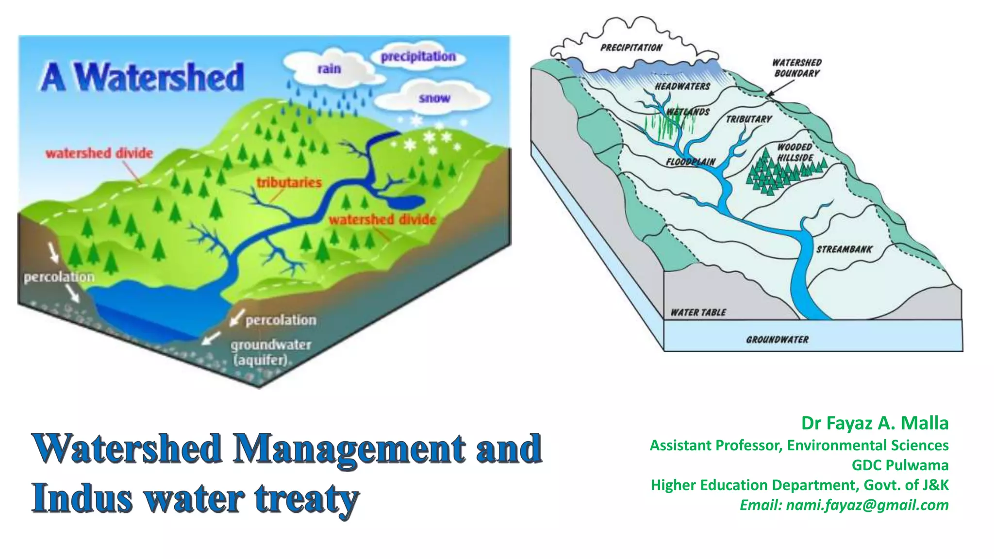 Watershed management | PPTX