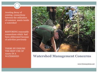 What Is the objective of watershed management | PPTX