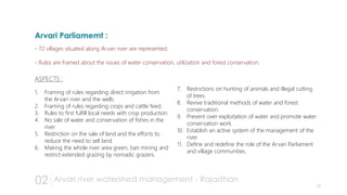WATERSHED MANAGEMENT CASE STUDIES - ULUGURU MOUNTAINS AND ARVARI ...