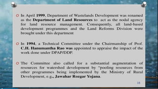 Watershed management definition, objectives, concepts, approach of ...