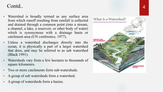 Concept of Basin, Watershed, Sub watershed and Micro watershed in ...