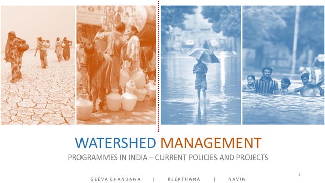 Watershed management Programs and Policies in India | PDF