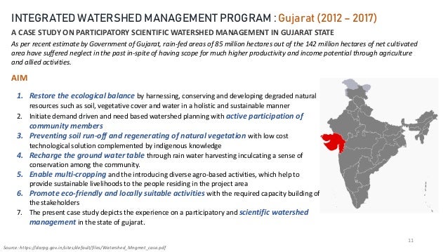 Watershed management Programs and Policies in India