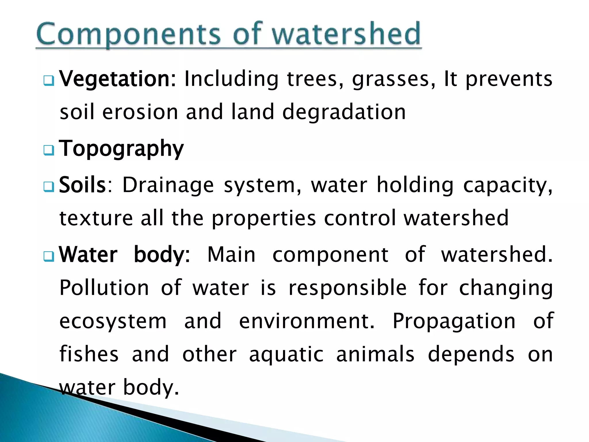 Watershed problem and management ; study on Khulna University ...