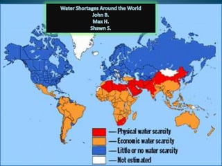 Water shortages | PPT