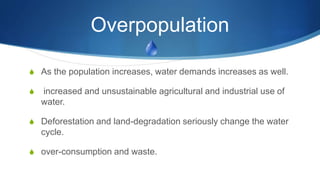 Water shortages | PPTX