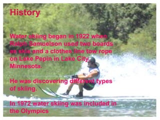 Waterskiing | PPTX