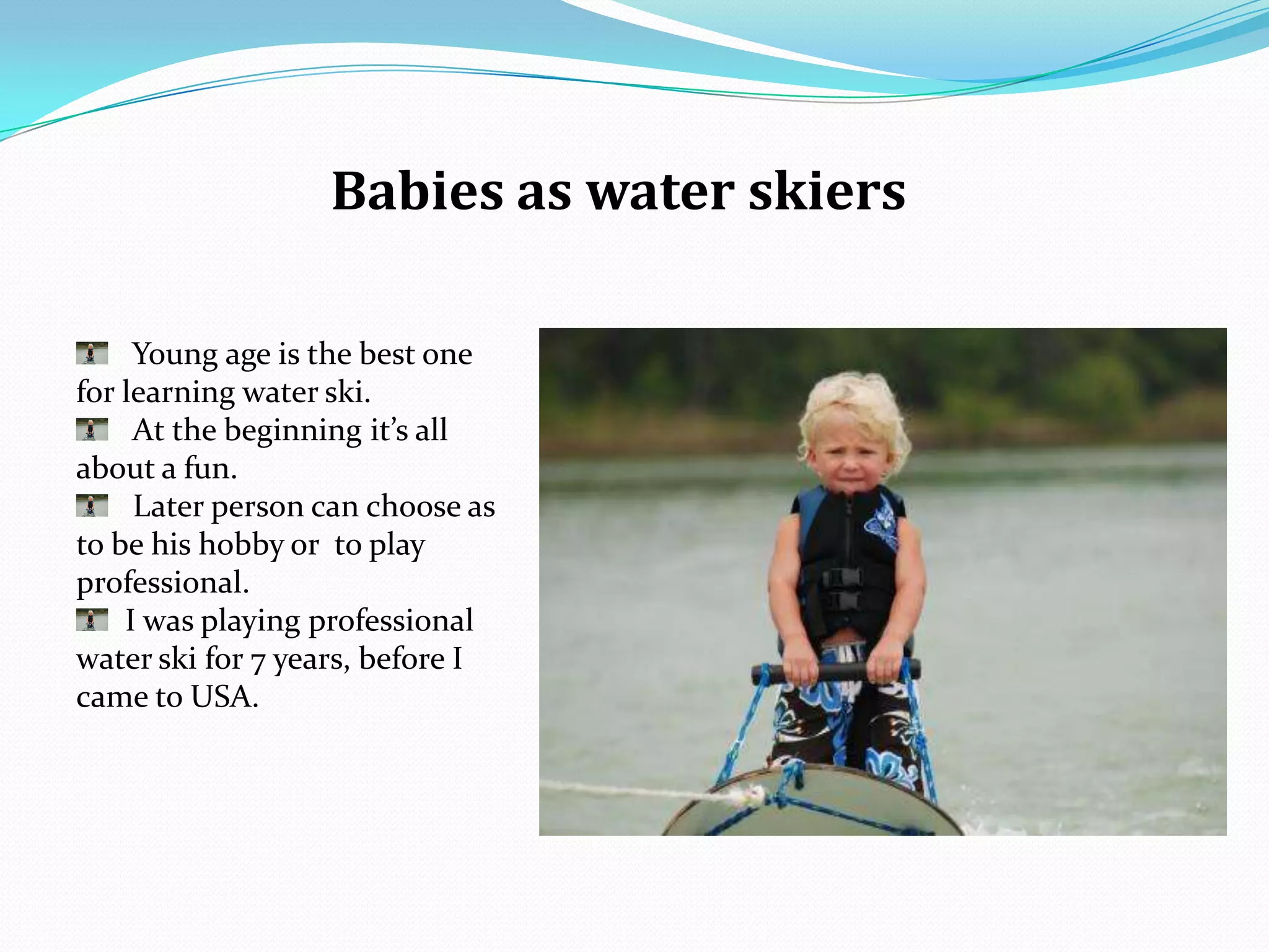 Water Ski Presentation | PPTX