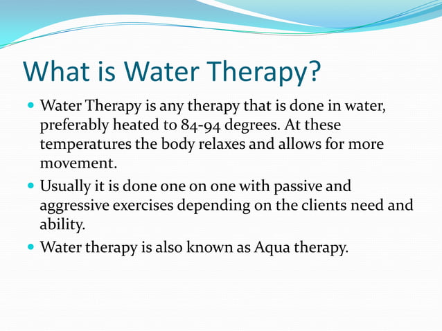 Water Slide Show | PPTX