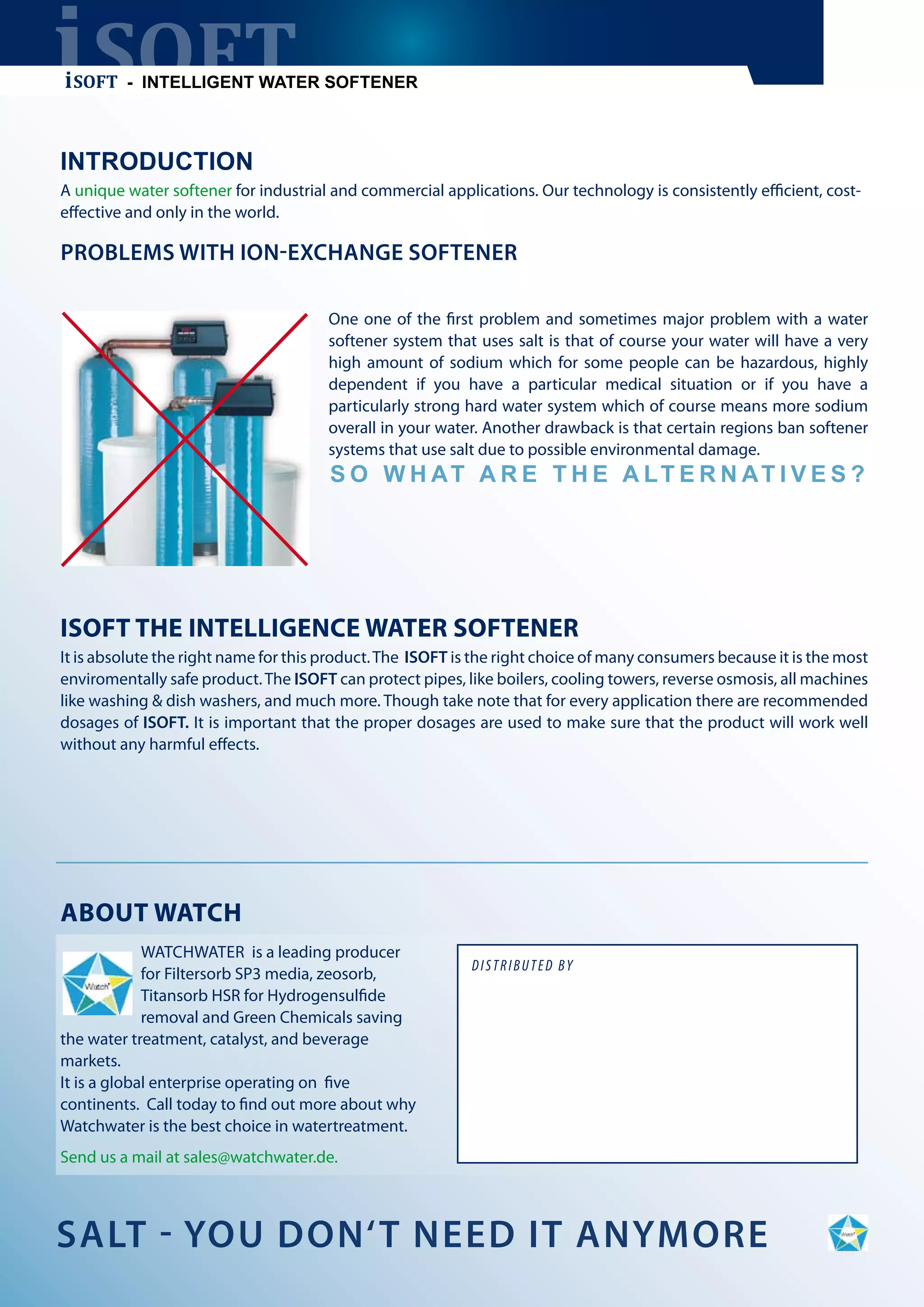 Water softener | PDF