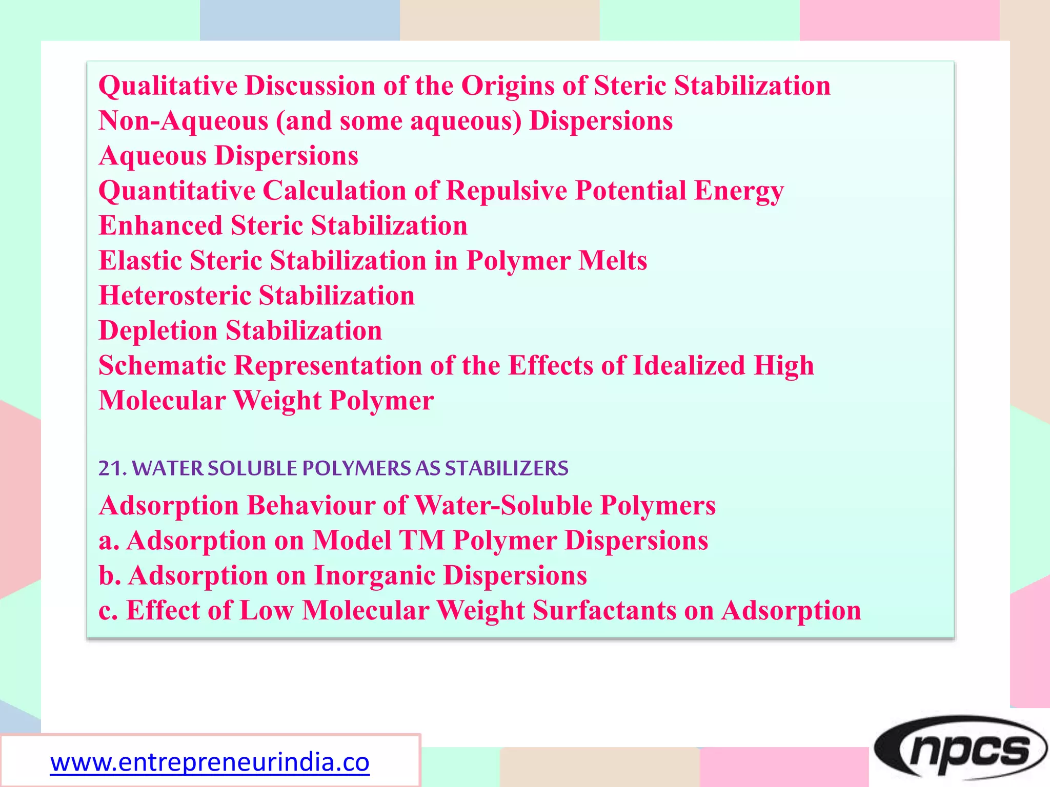 Water Soluble Polymers for Industrial Applications, Compounding ...