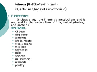 VITAMINS: Water Soluble | PPT
