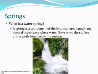 Water sources | PPTX