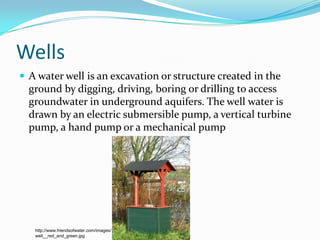 Water sources | PPTX