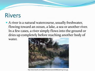 Water sources | PPTX