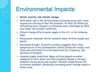 Water Resources USA | PPT