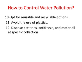 Water sources,water pollution types and control measures.pptx