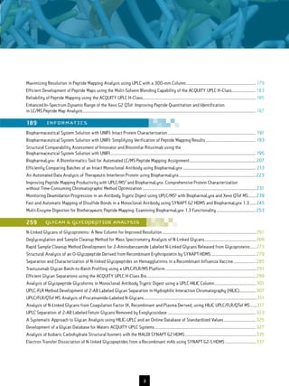 Waters protein therapeutics application proctocols | PDF