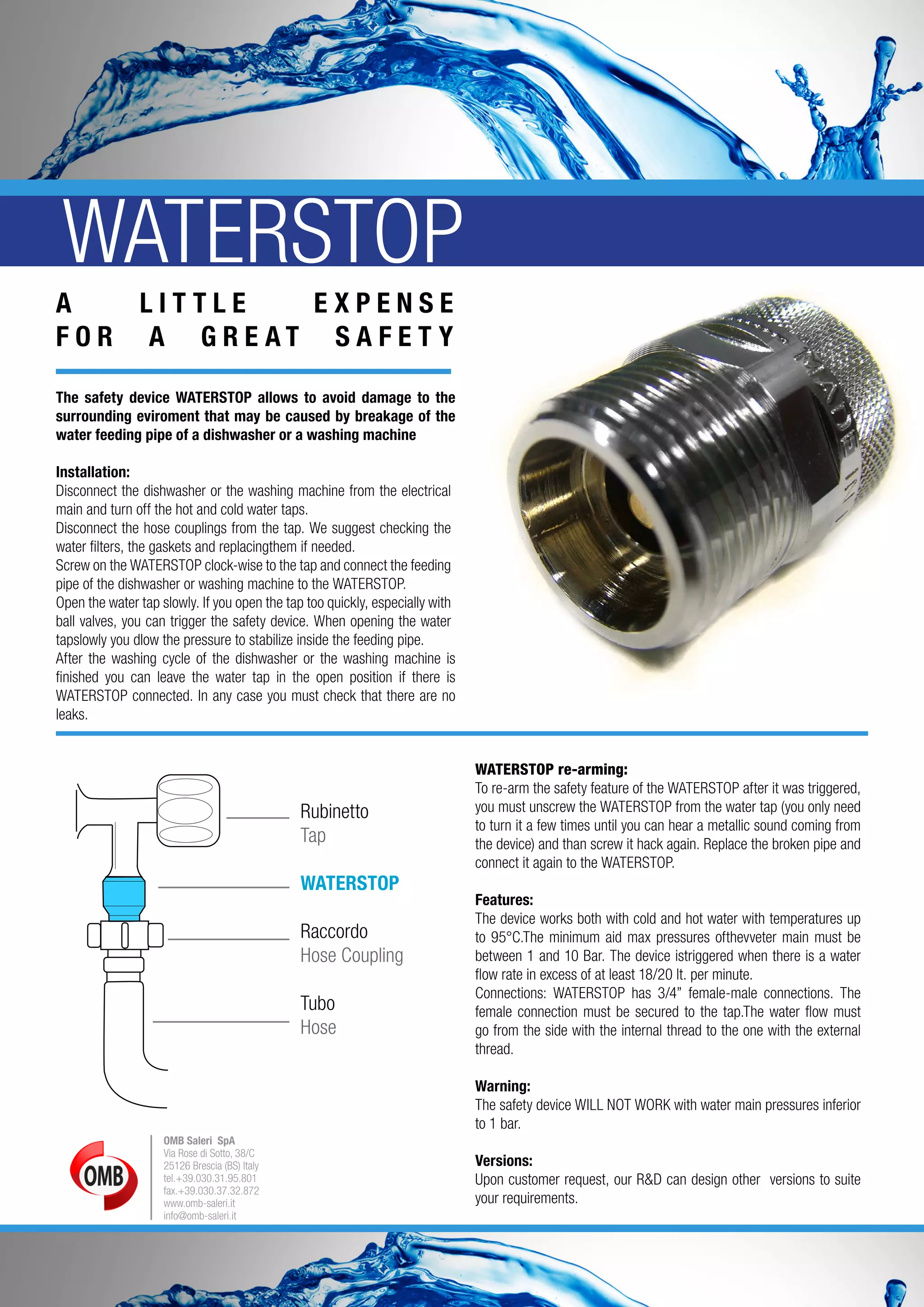 Waterstop flyer | PDF