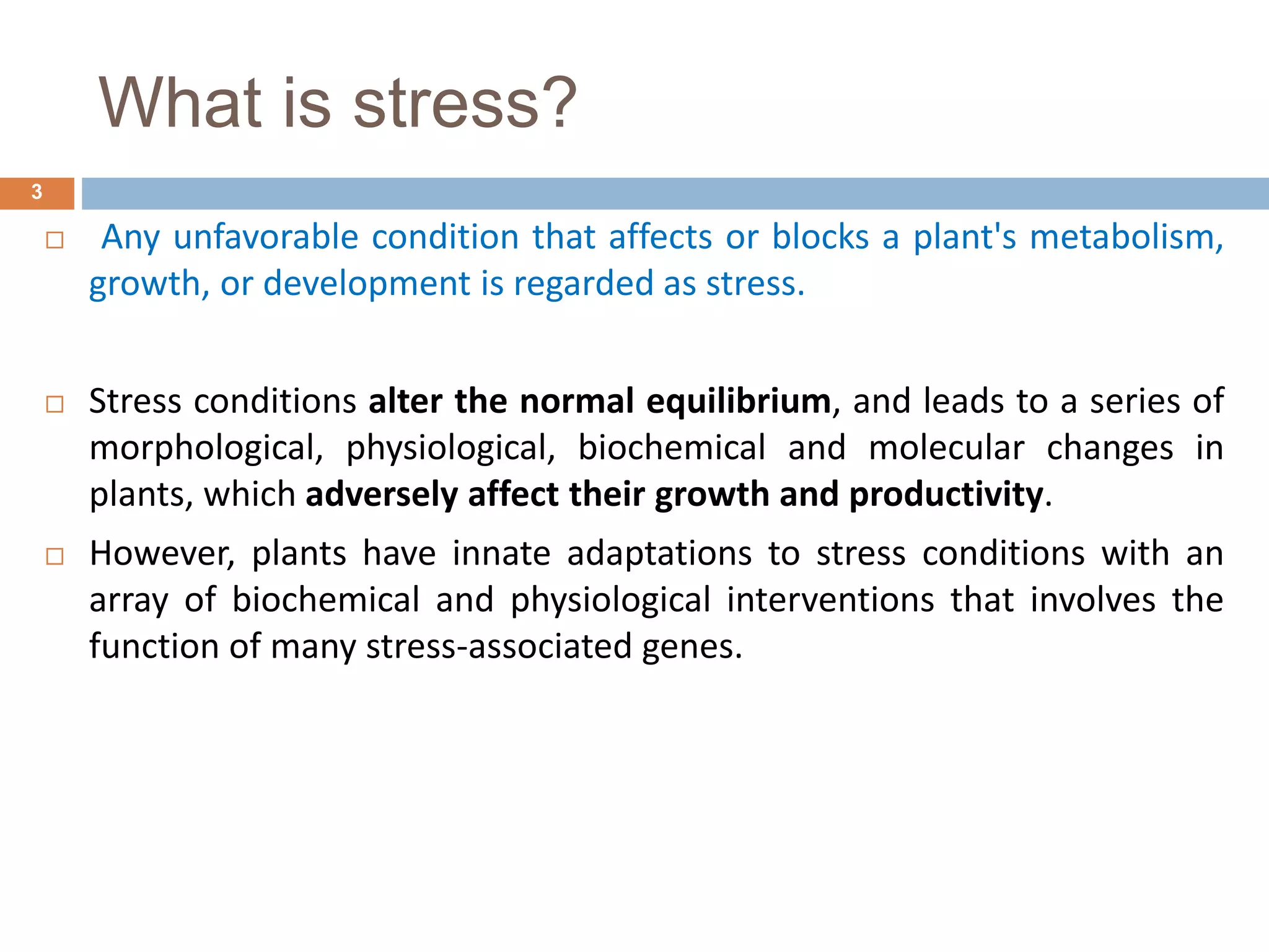 Water stress & Signalling by Ujjwal Sirohi | PPTX | Gardening | Home ...
