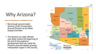 Water Deficit in Arizona USA - Presentation | PPTX