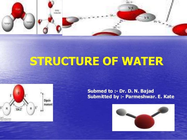Water structure