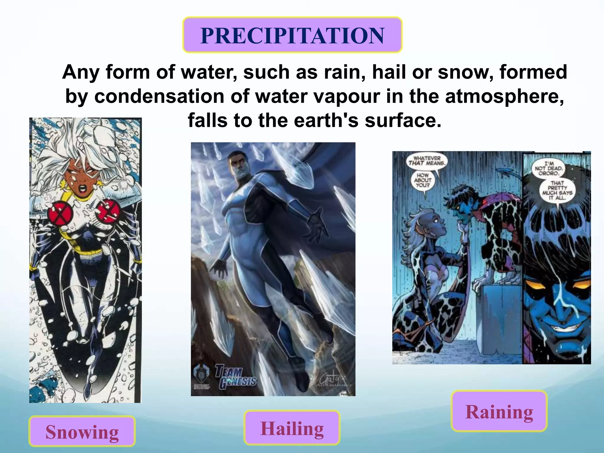 Water superheroes | PPTX