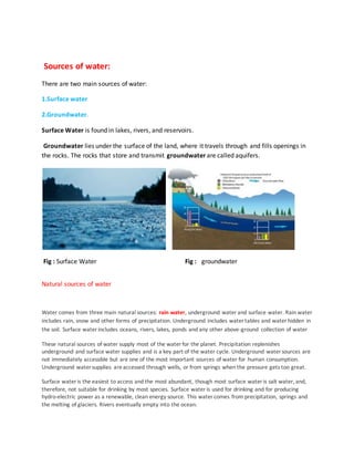 Water supply | DOCX