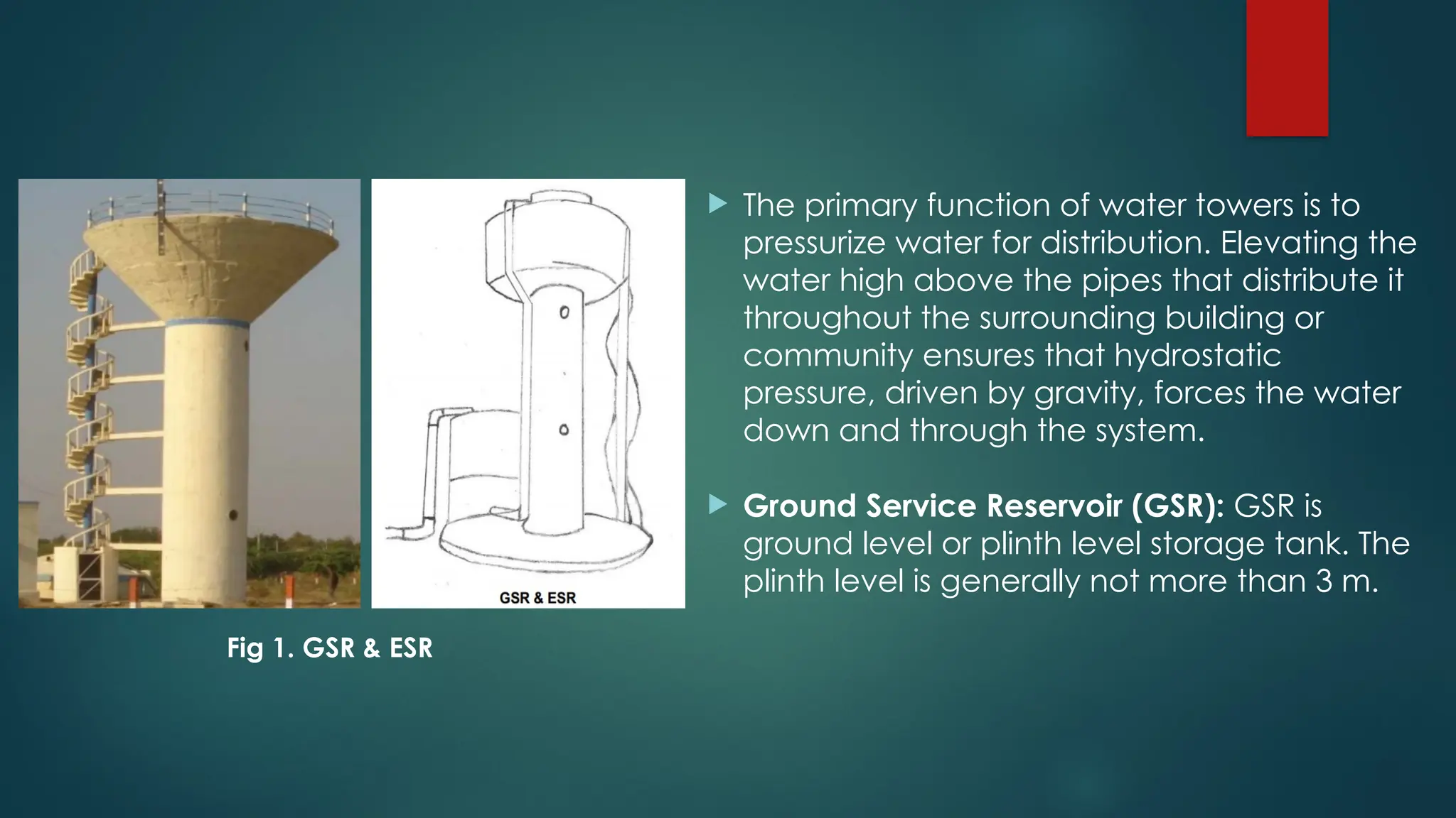 water supply system power point presentation | PPTX
