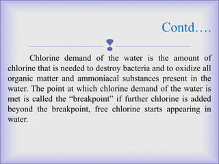 Water supply and sanitation | PPT