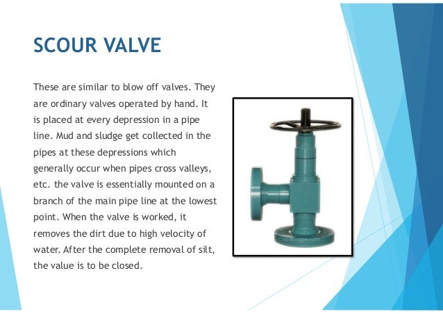 Water supply appurtenances