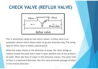 Watersupply appurtenances | PPT