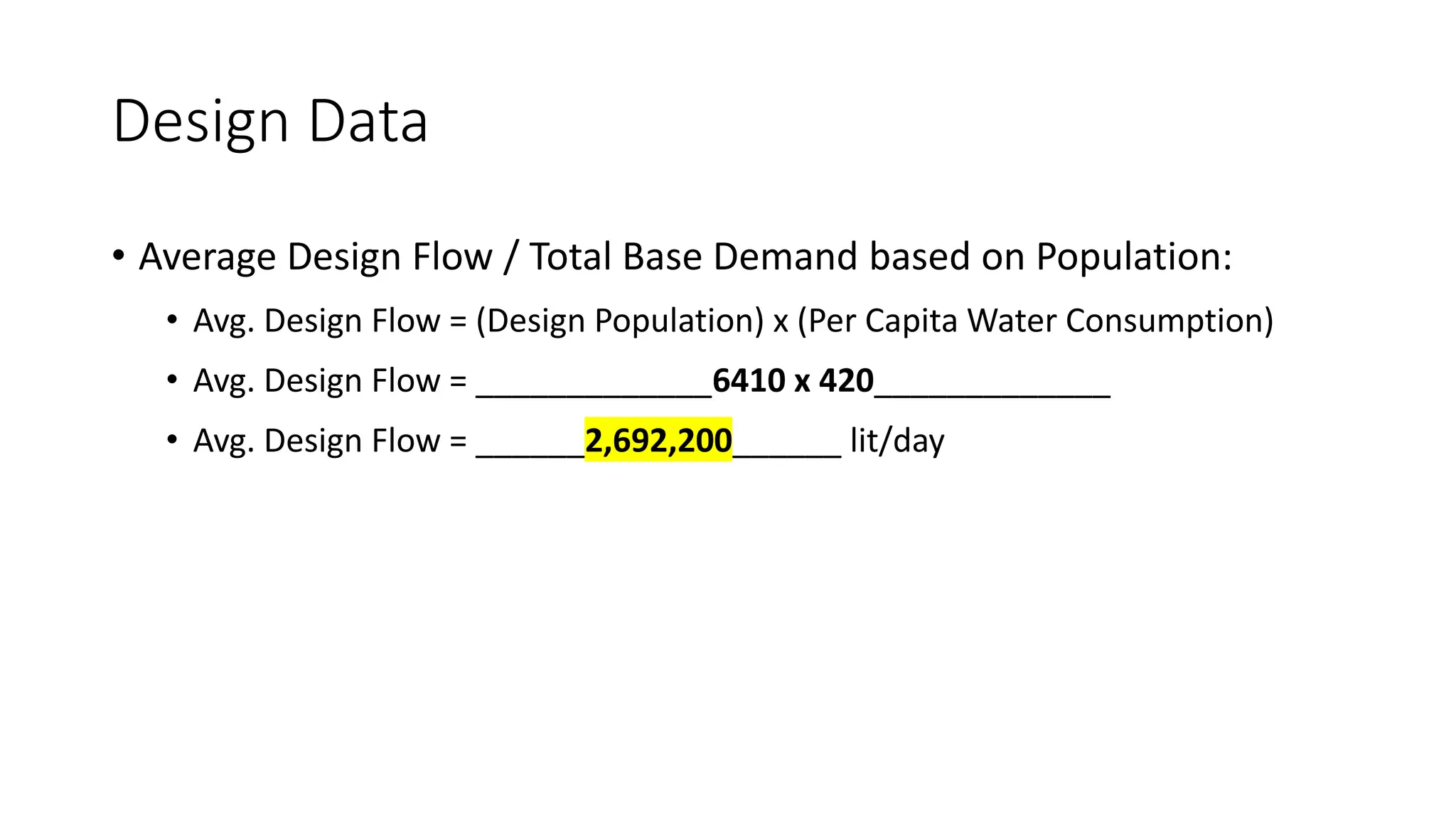 module 1 and 2 of water supply design by Engr. Farhan arooj | PPT