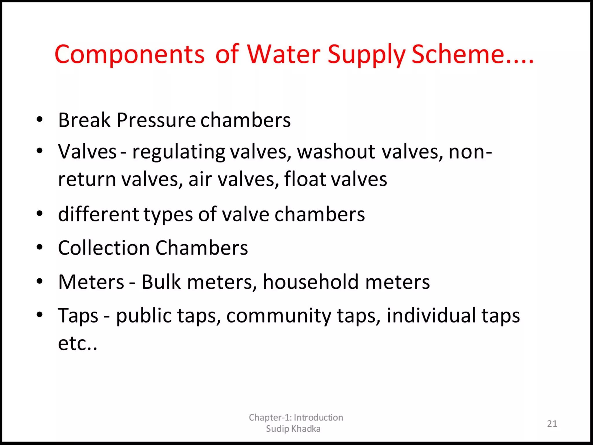 Water supply Engineering Notes by Sudip Khadka.pdf | Chemistry | Science