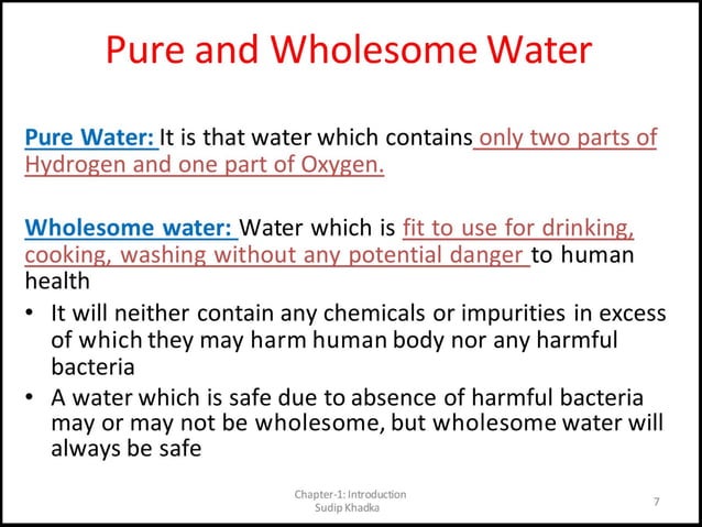 Water supply Engineering Notes by Sudip Khadka.pdf | Chemistry | Science