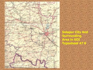 DRINKING WATER SUPPLY SCHEMES FOR SOLAPUR TOWN DEVELOPMENT, PROBLEMS ...