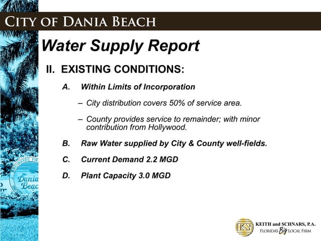 Water Supply Report | PPT