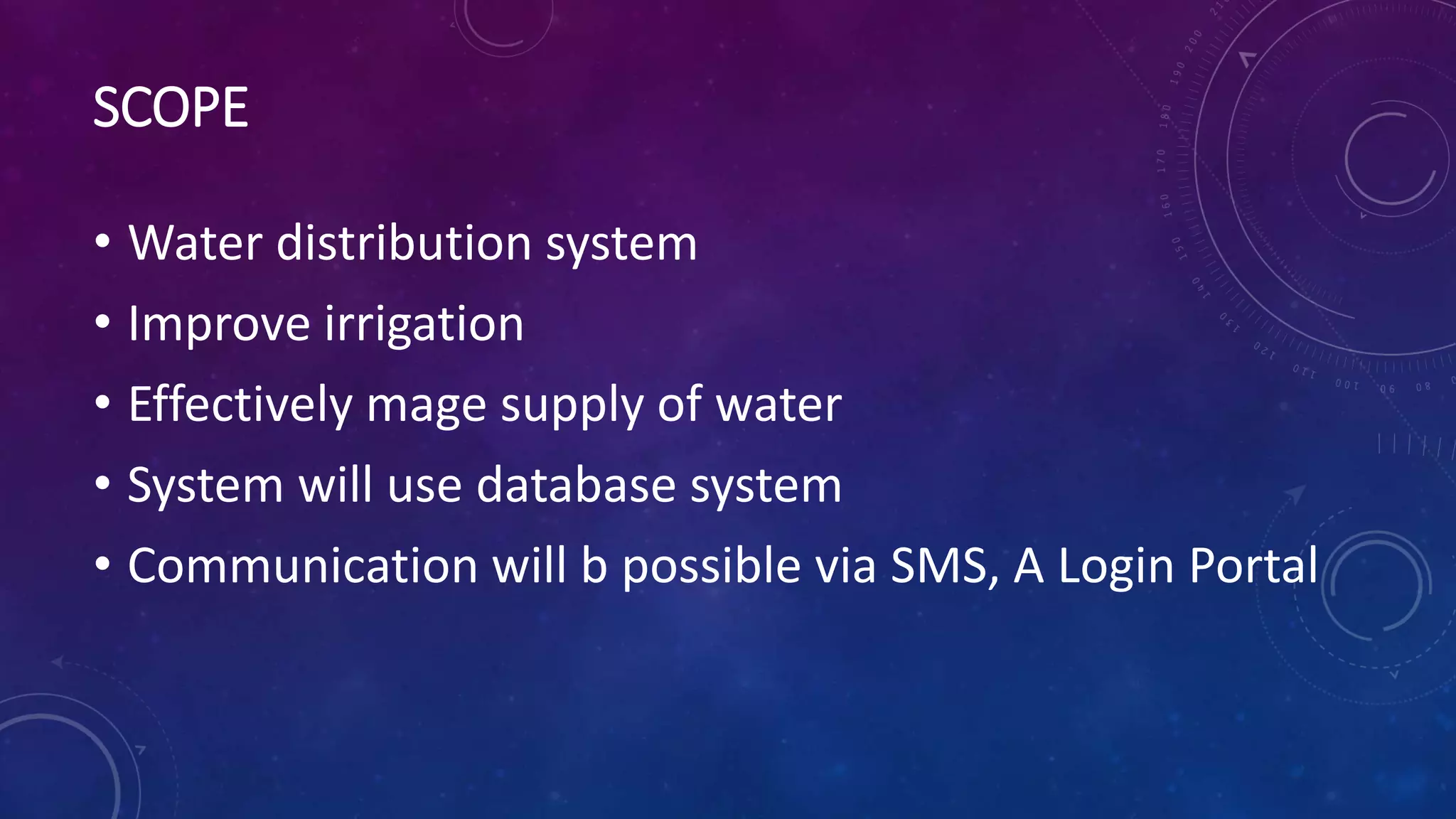 Water Supply System | PPT