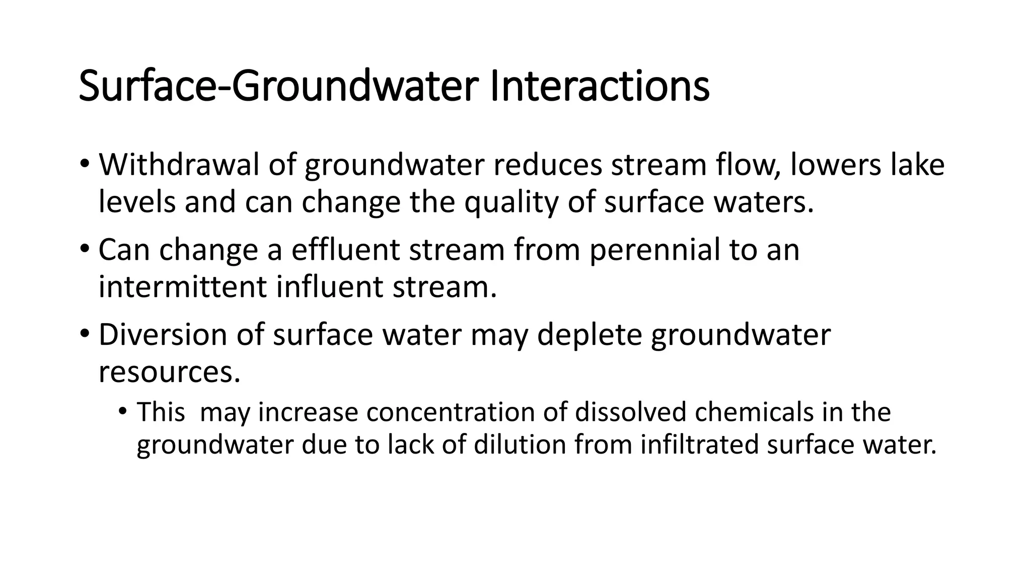 Water supply, use, pollution and treatments | PPTX
