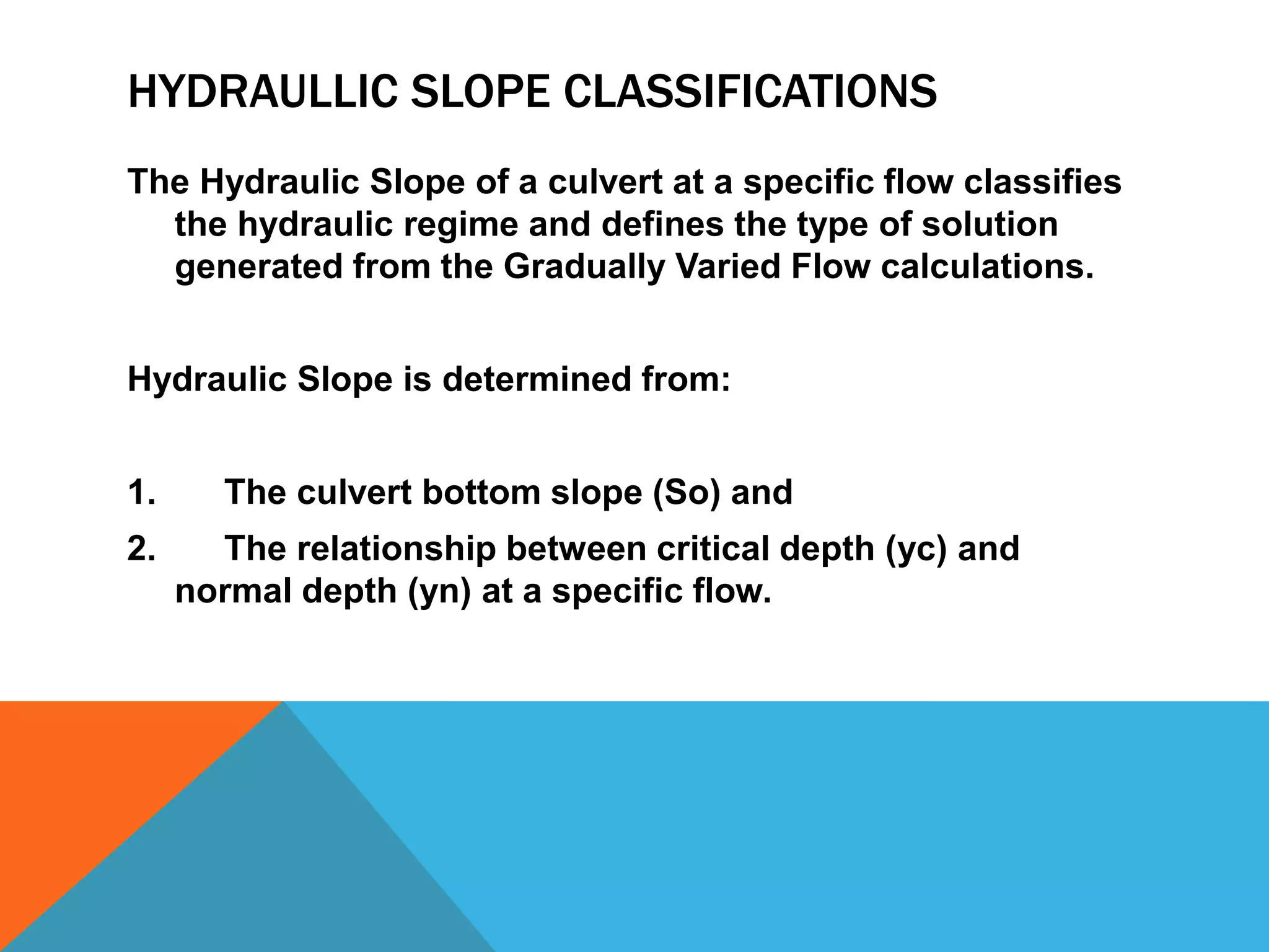 Water surface profiles | PPTX