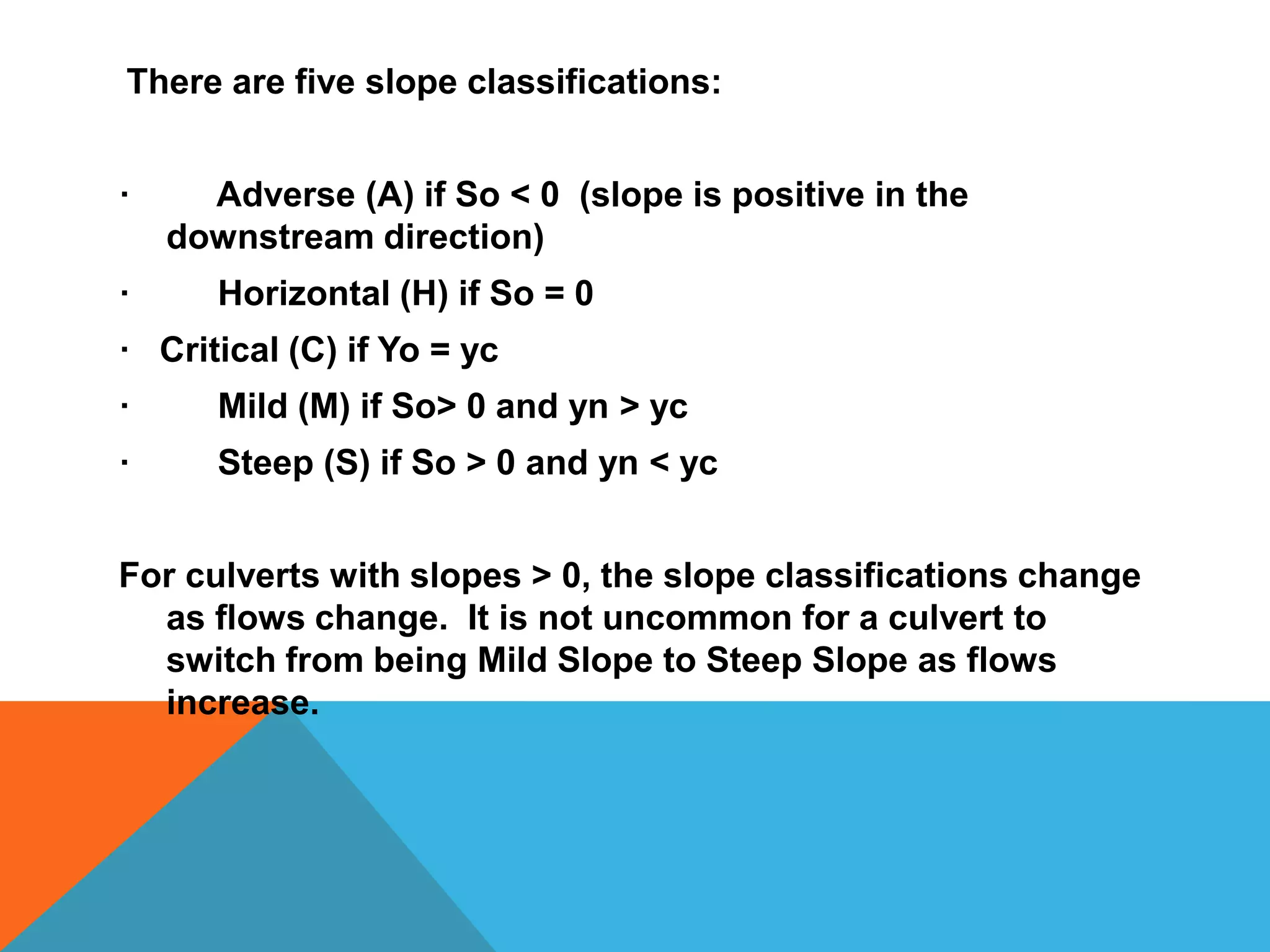Water surface profiles | PPTX